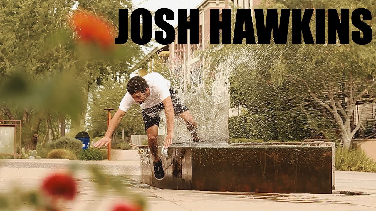 JOSH HAWKINS SKATES IN WATER! ☔ - YouTube
