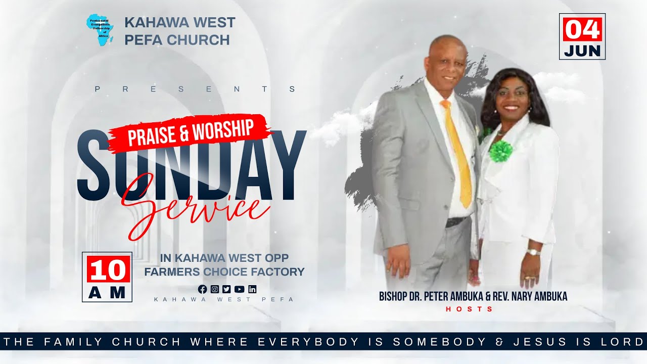 KAHAWA WEST PEFA CHURCH || 4TH JUNE 2023 || WORSHIP SUNDAY - YouTube
