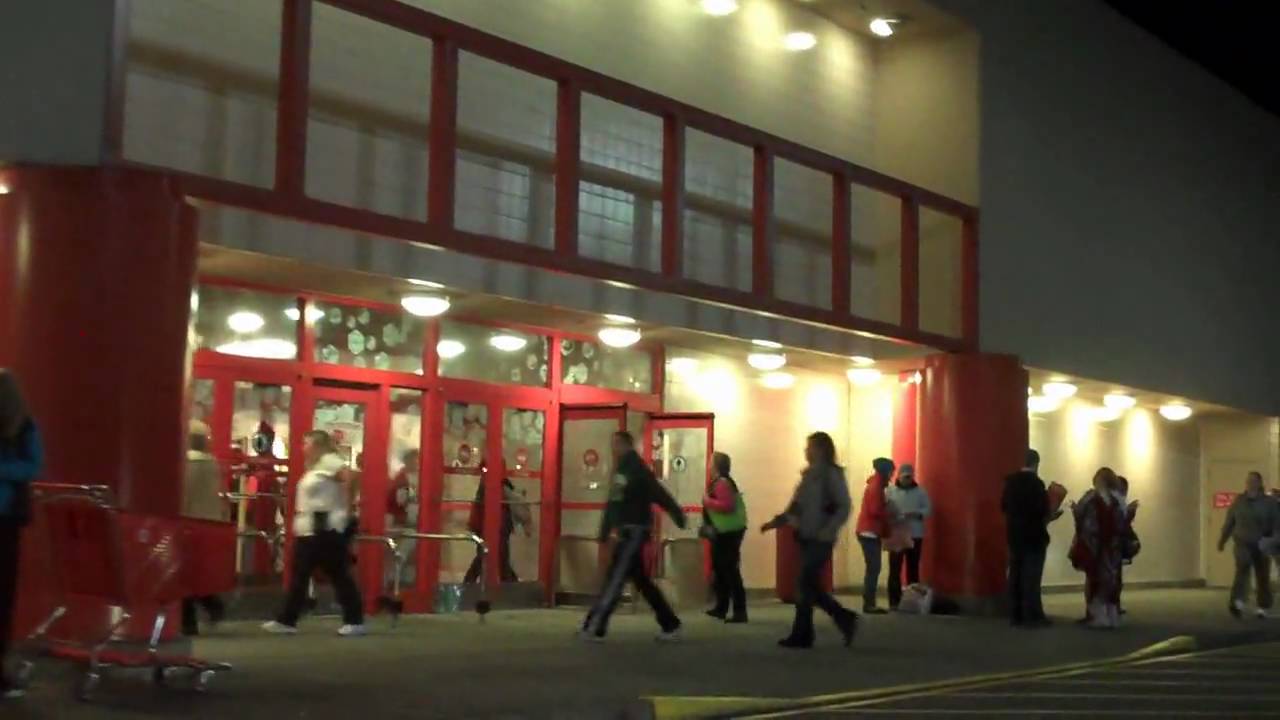 Lynnwood, WA Target Store "Black Friday" 2009 - YouTube