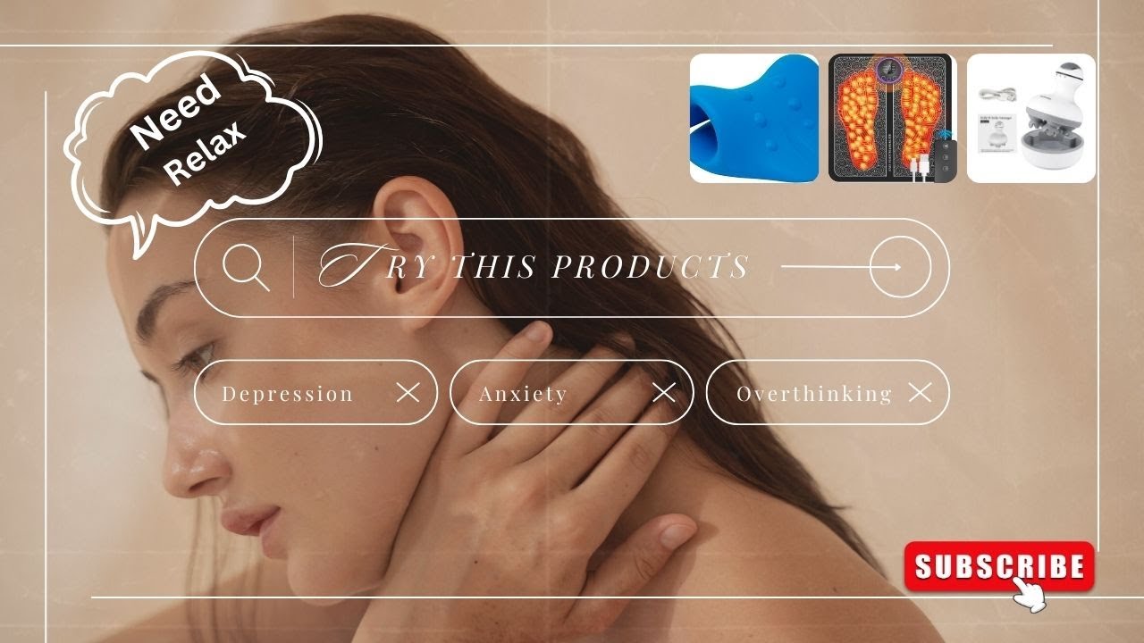 Must Have Stress Release Healthcare Products 🔥 Relax Massager Pain ...