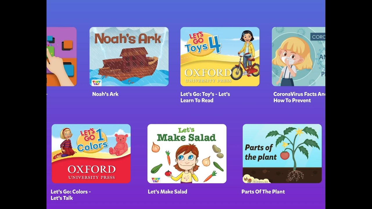 TinyTap - The world's biggest home learning library - YouTube