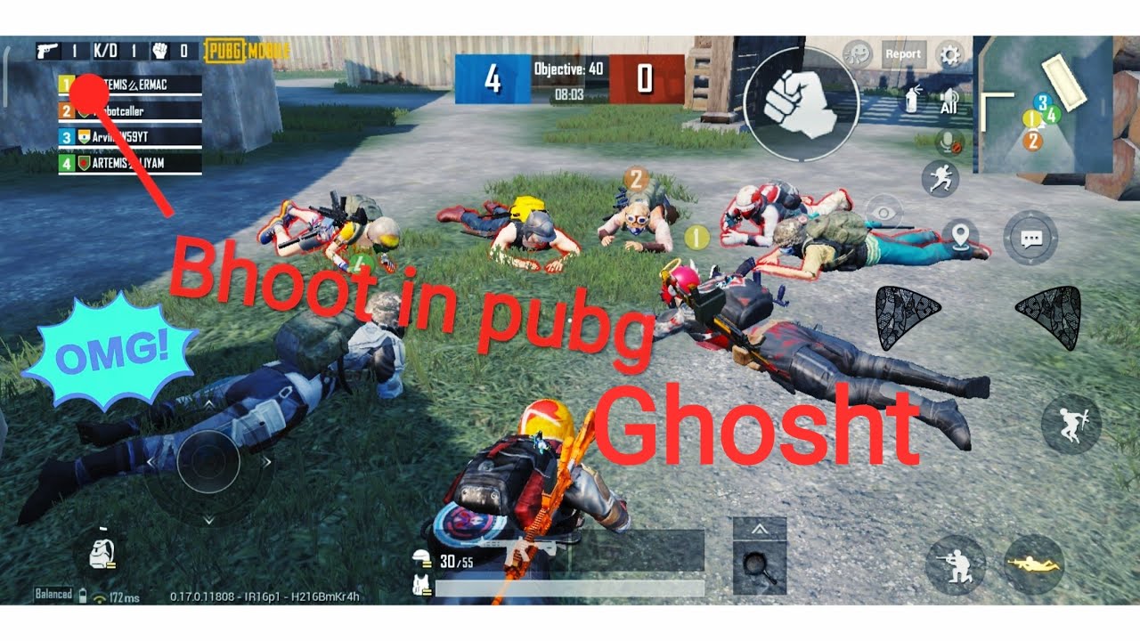 Pubg Ghost एक डरावनी घटना ...Win 100 UC by putting best comment👍👍👍👍👍 ...
