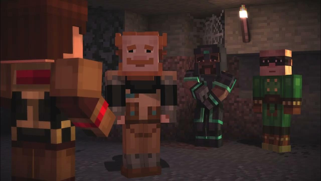Minecraft Story Mode Season 1 Episode 4 Walkthrough (Male Jesse) V3 - YouTube