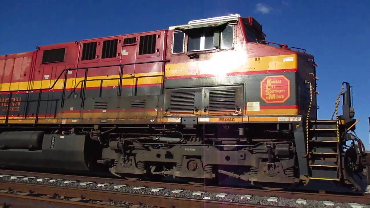 KCSM 4755 Y 4718 ES44AC Remotas a punto de partir al Norte - YouTube
