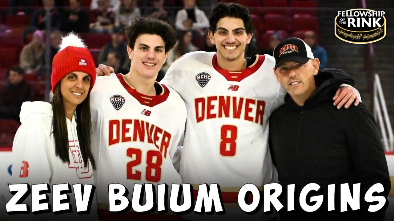 Zeev Buium's unorthodox start in hockey and family upbringing | Interview on Fellowship of the ...