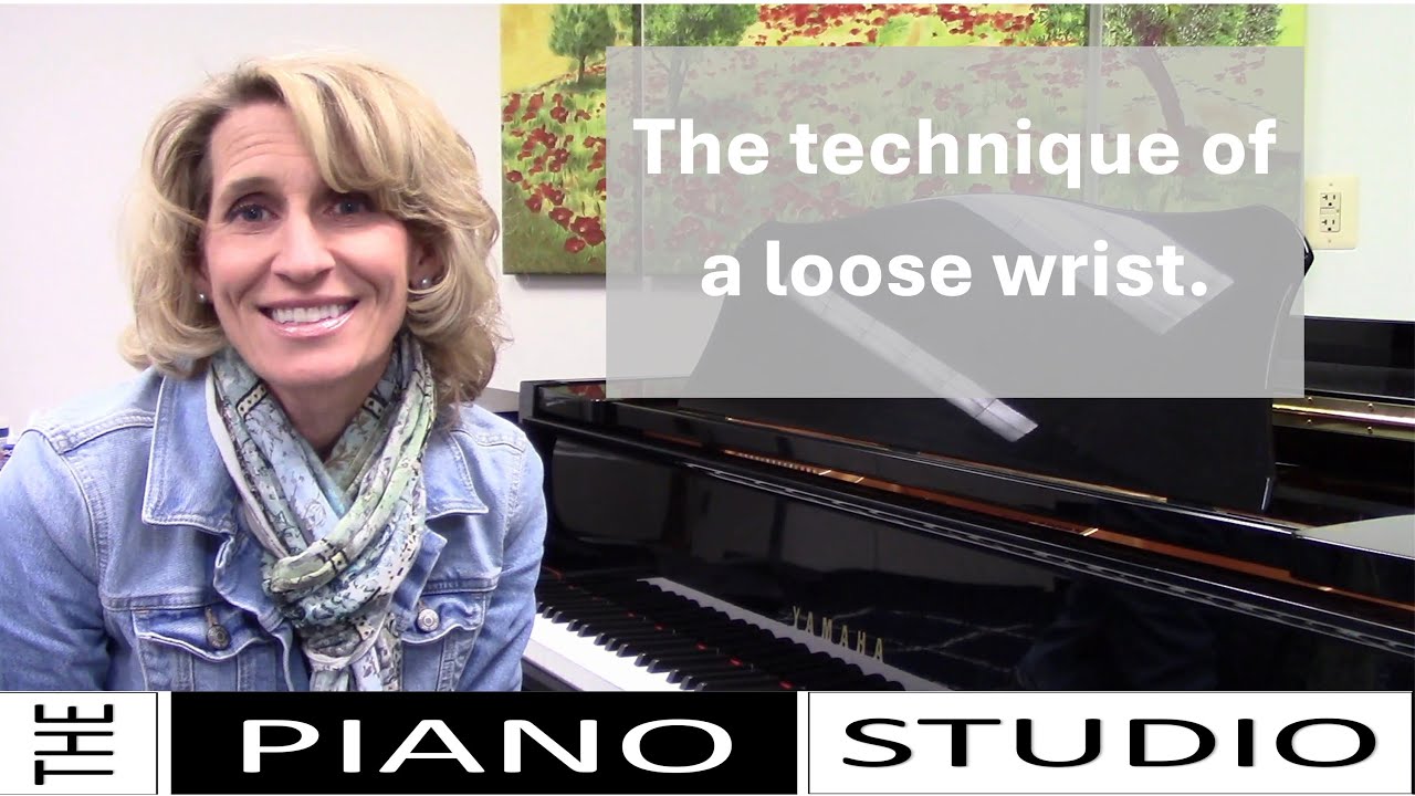 How to develop a loose wrist as a piano technique - YouTube