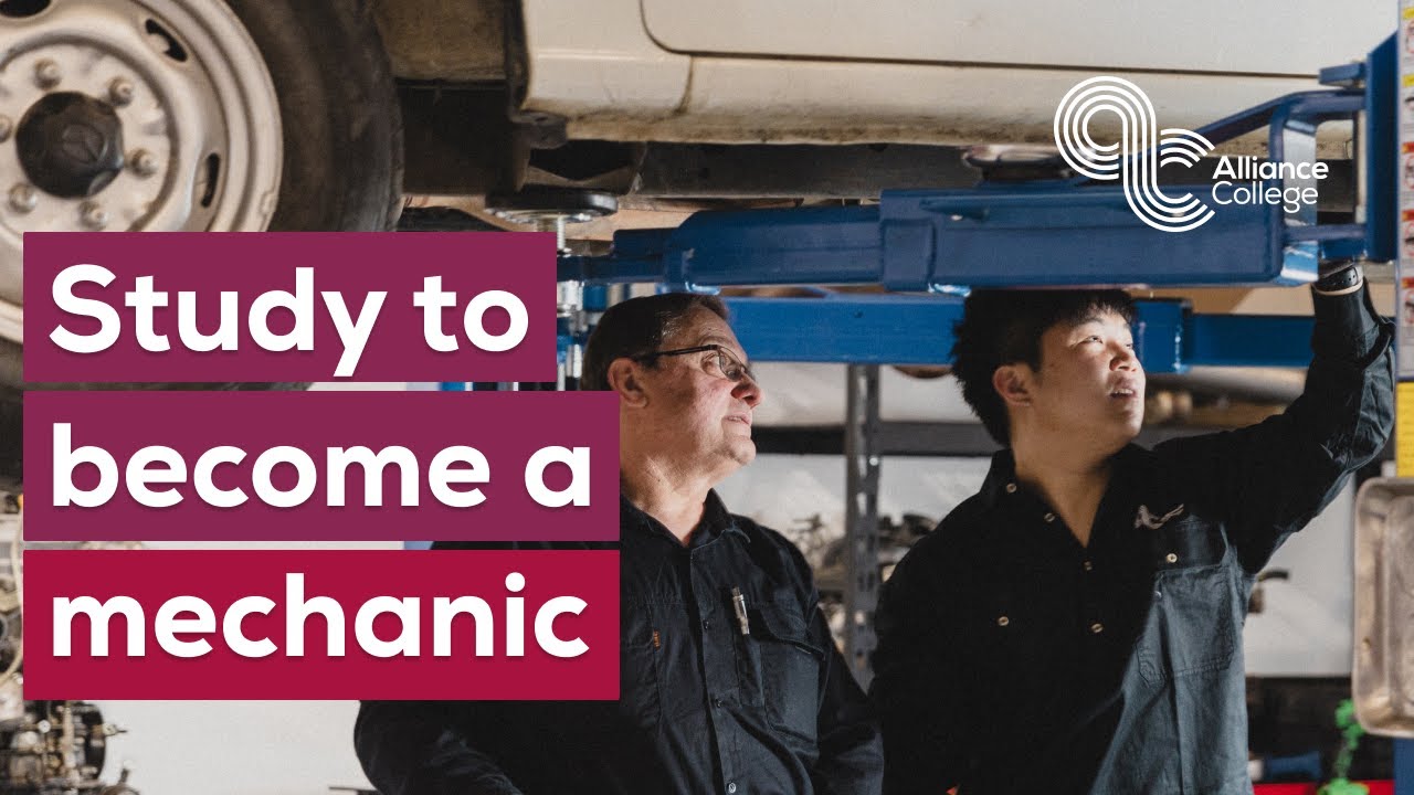 Study to become a mechanic in Australia | Alliance College - YouTube