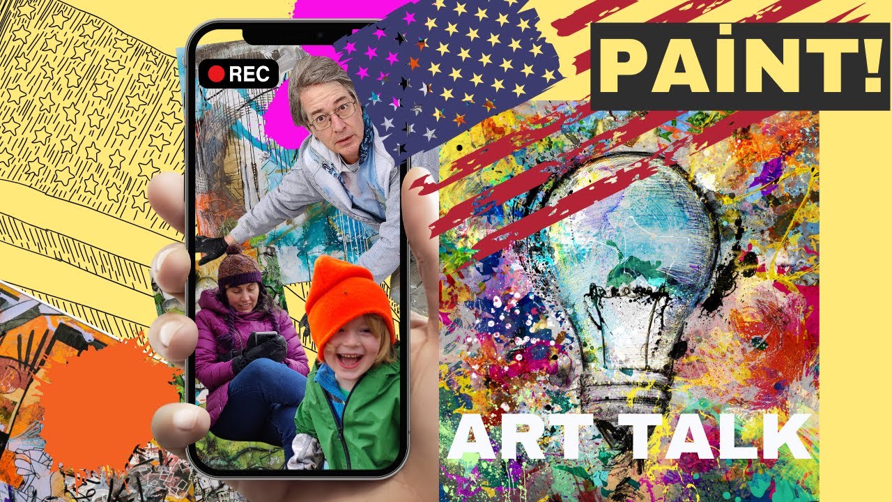 PAINT WITH ME: Art Talk. Why creative thinking matters. - YouTube