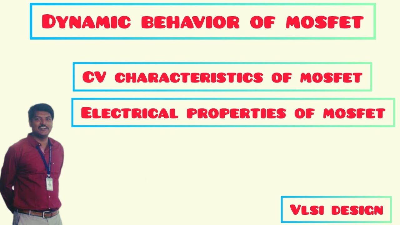 CV characteristics of mosfet - YouTube