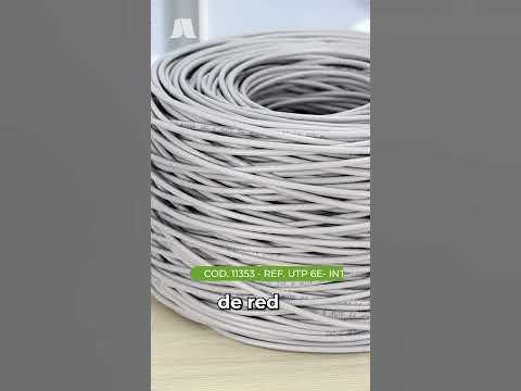 Cable UTP Interior Cat 6 300m: Conectividad Confiable para tus Implementaciones de Red 🌐 - YouTube