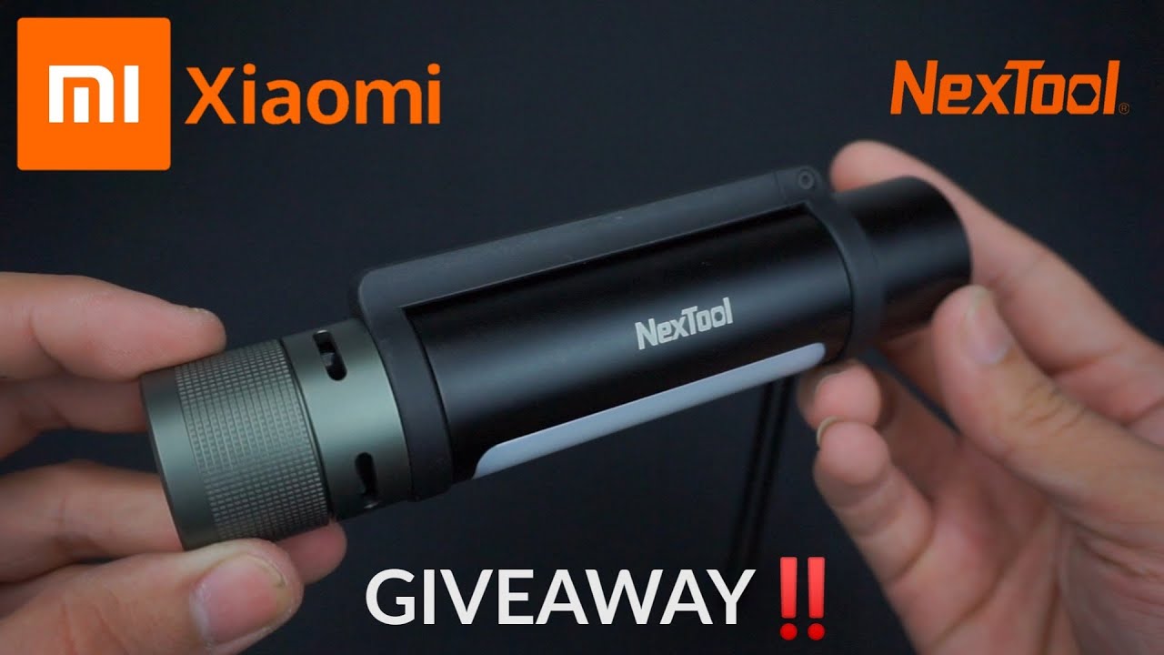 🔥Senter XIAOMI NEXTOOL 6 IN 1 1000lumens Senter serbaguna ada ALARM dan ...