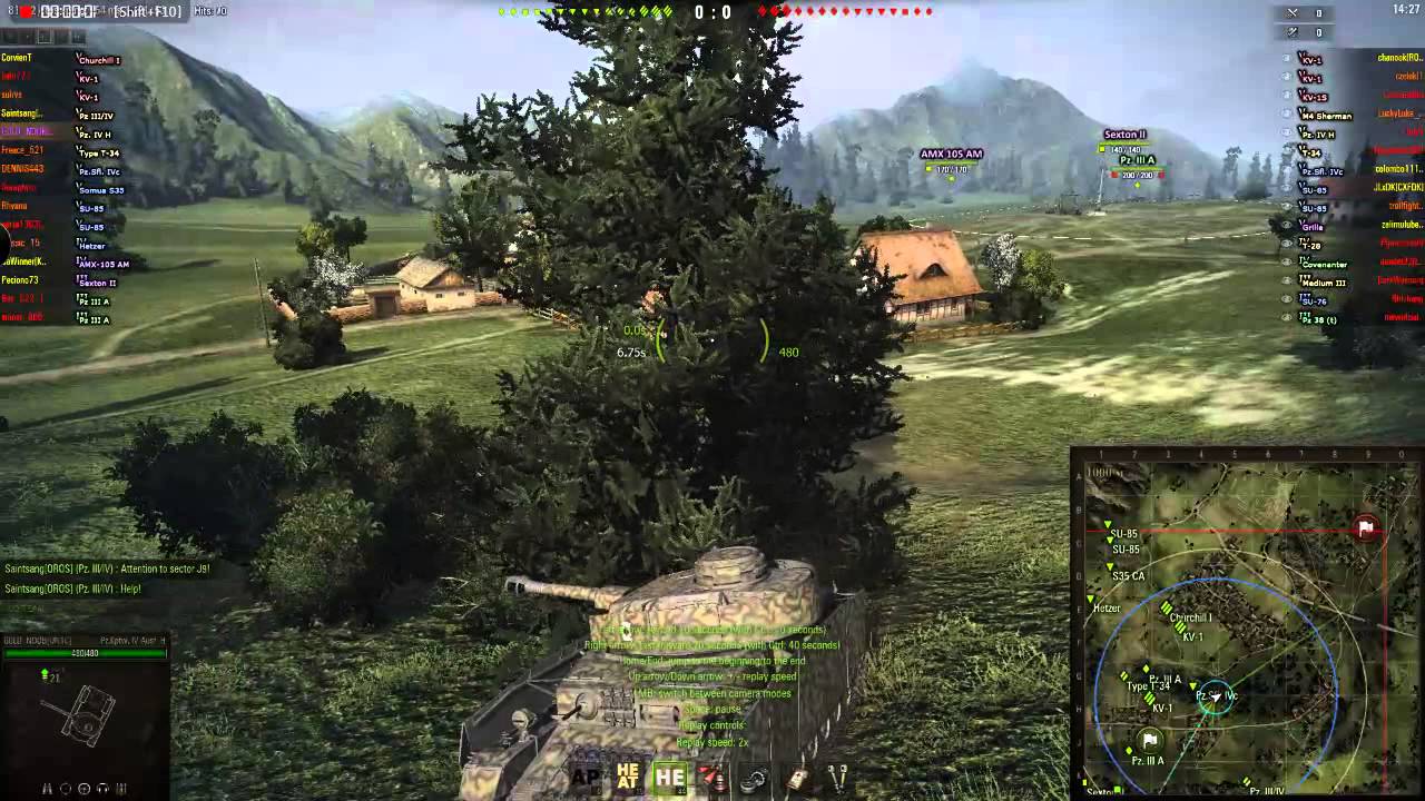 World of Tanks - Wot Tutorial Pz4H - YouTube