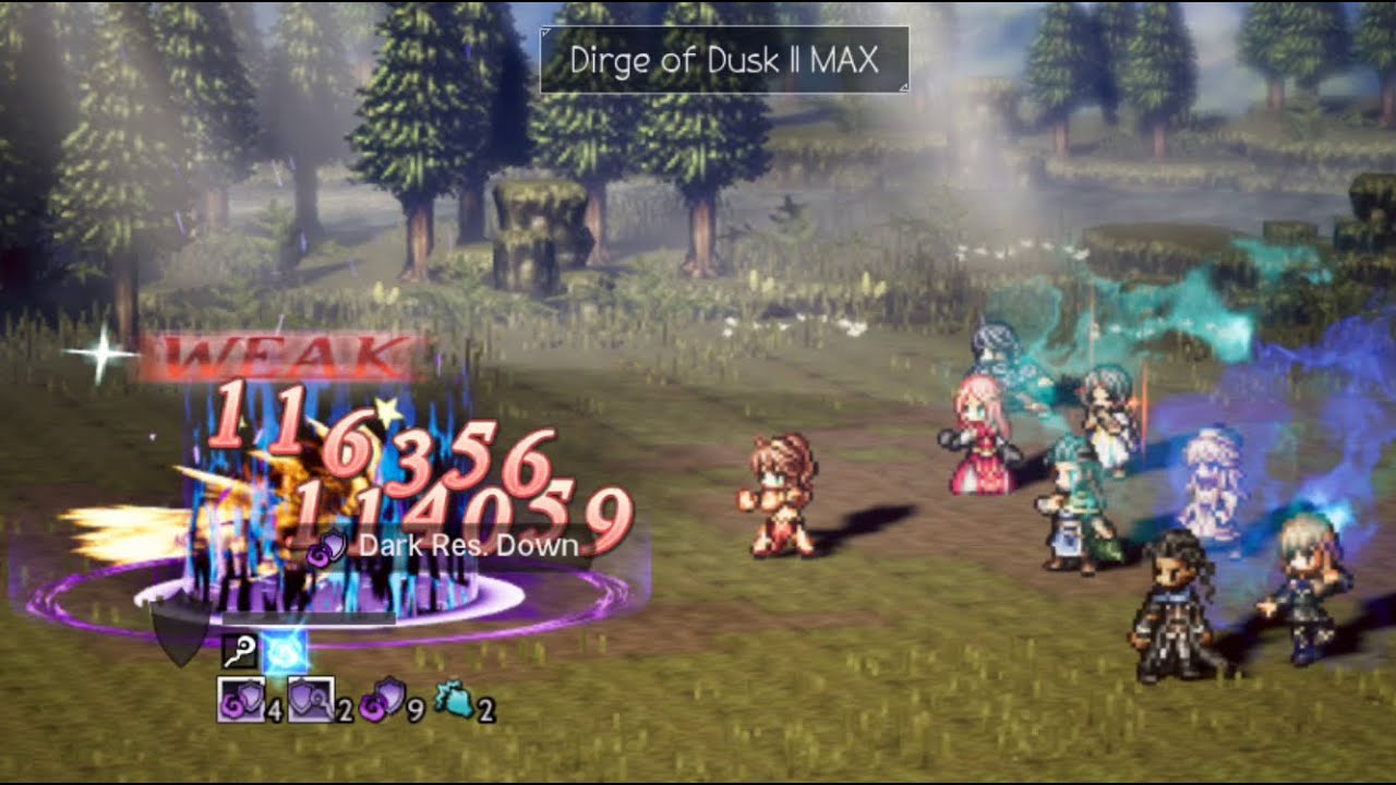 Octopath COTC GEP Donescu 100 Solon+Primrose showcase - new meta ...