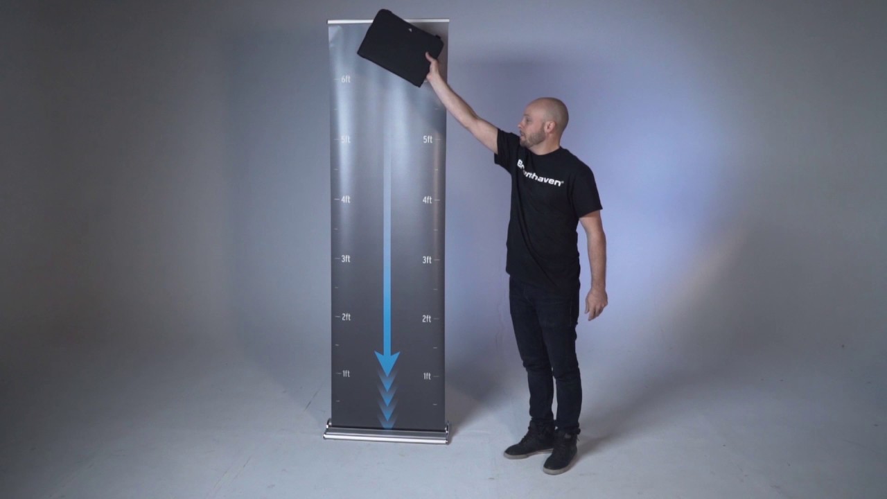 Brenthaven Work-In Case Drop Test - YouTube