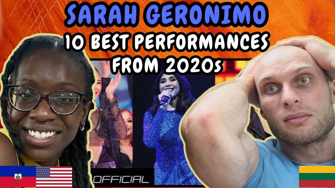 REACTION TO Sarah Geronimo - 10 Best Concert Live Performances from ...