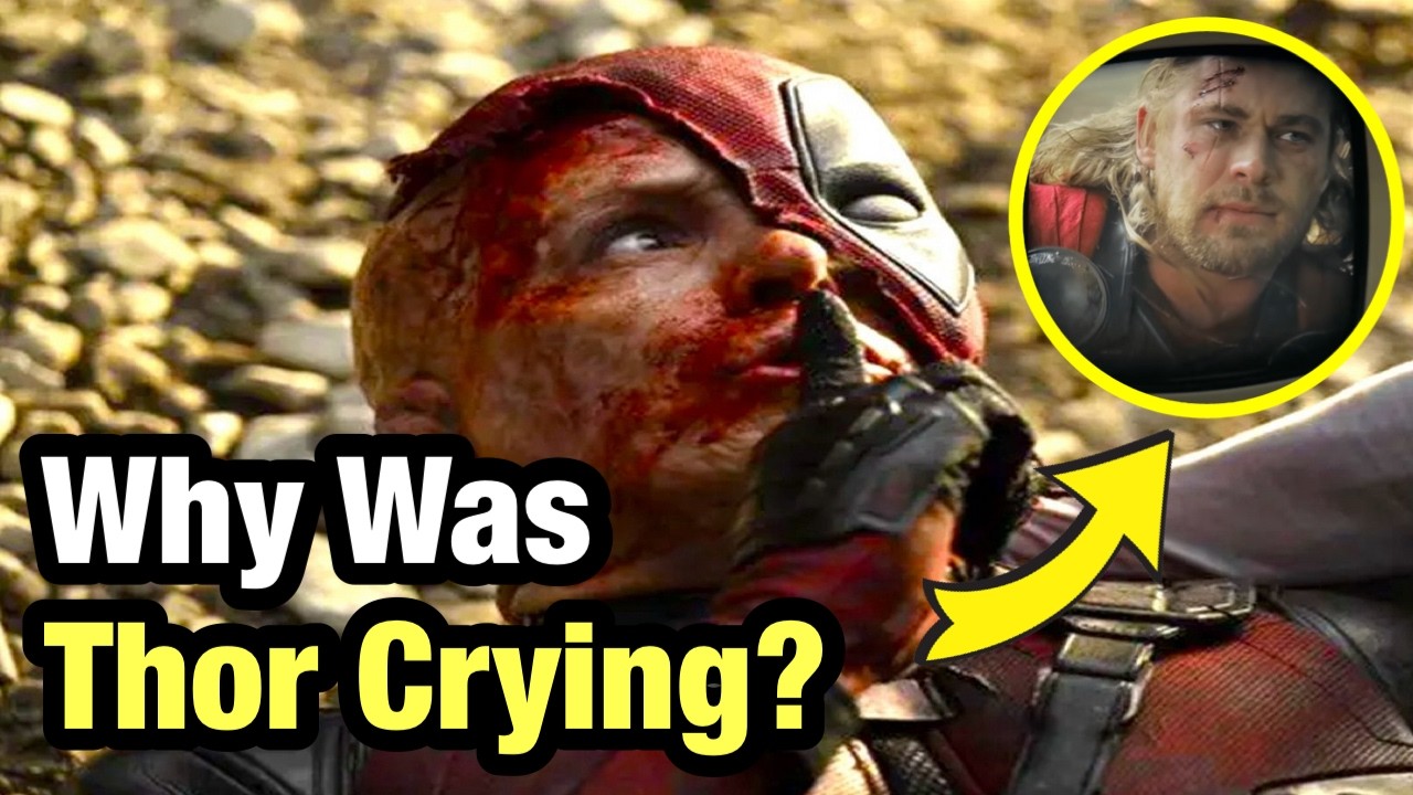 Why Was Thor Crying In Deadpool & Wolverine Deleted Scene Leak - YouTube