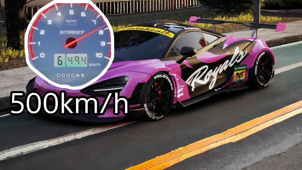 Hướng Dẫn Canh Chỉnh McLaren 720S Cấu Hình 500km/h - CarX Street - YouTube