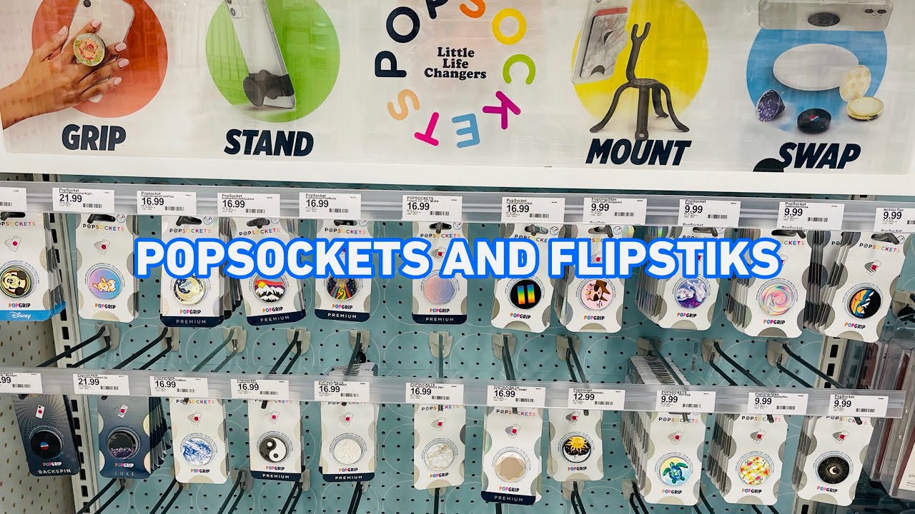 POPSOCKETS AND FLIPSTIK IN TARGET - YouTube