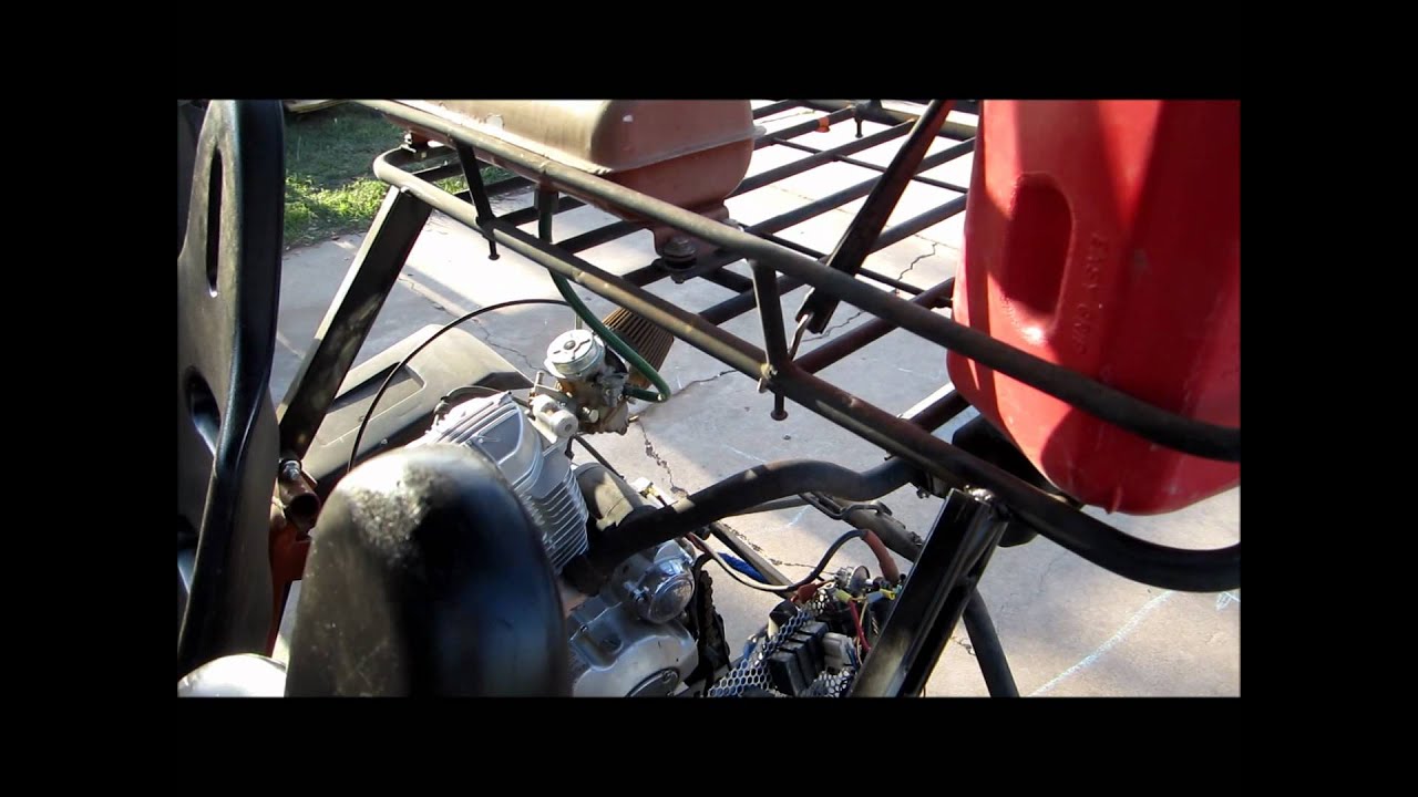 SunL 150-A2 with GY6 swapped out for 150cc OHV manual engine - YouTube