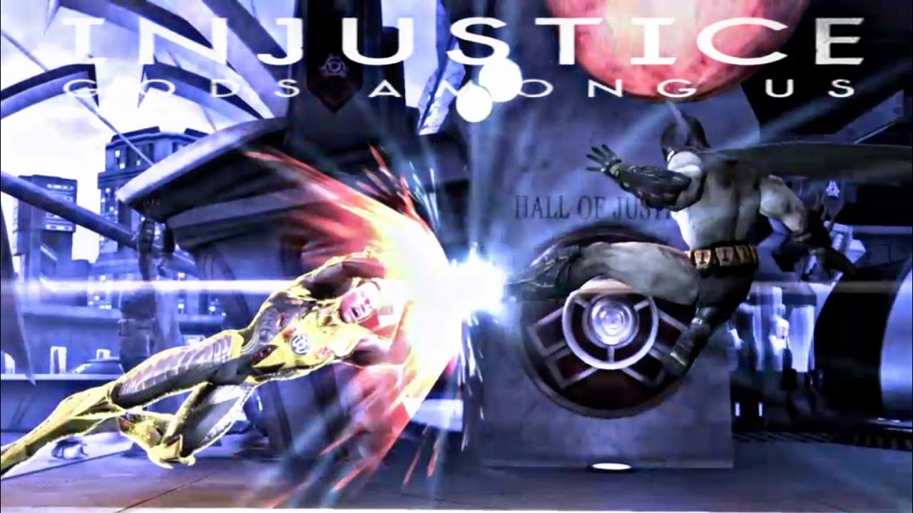 Injustice Gods Among Us - Batman Vs Sinestro (Very Hard) - YouTube