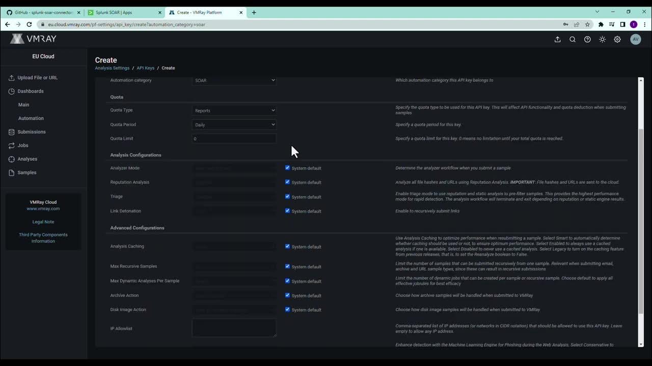 VMRay Splunk Integration Web Demo - YouTube
