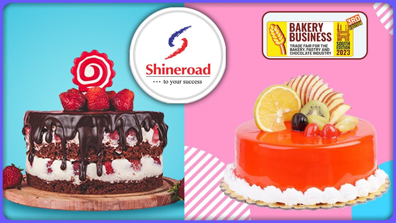 Cake Glaze | Shineroad Foods India | Bakery Bussiness Fair 2023 - YouTube