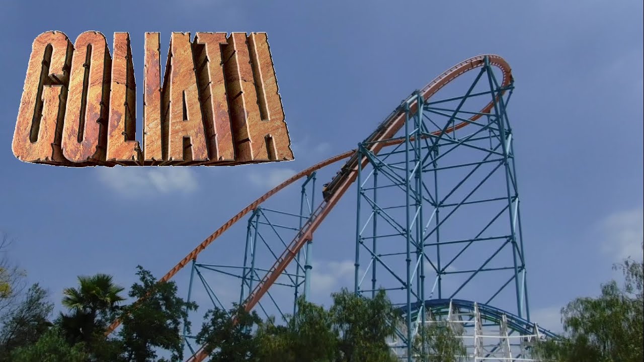 Goliath at Six Flags Magic Mountain (6/17/2019) (Off-Ride footage) (Non ...