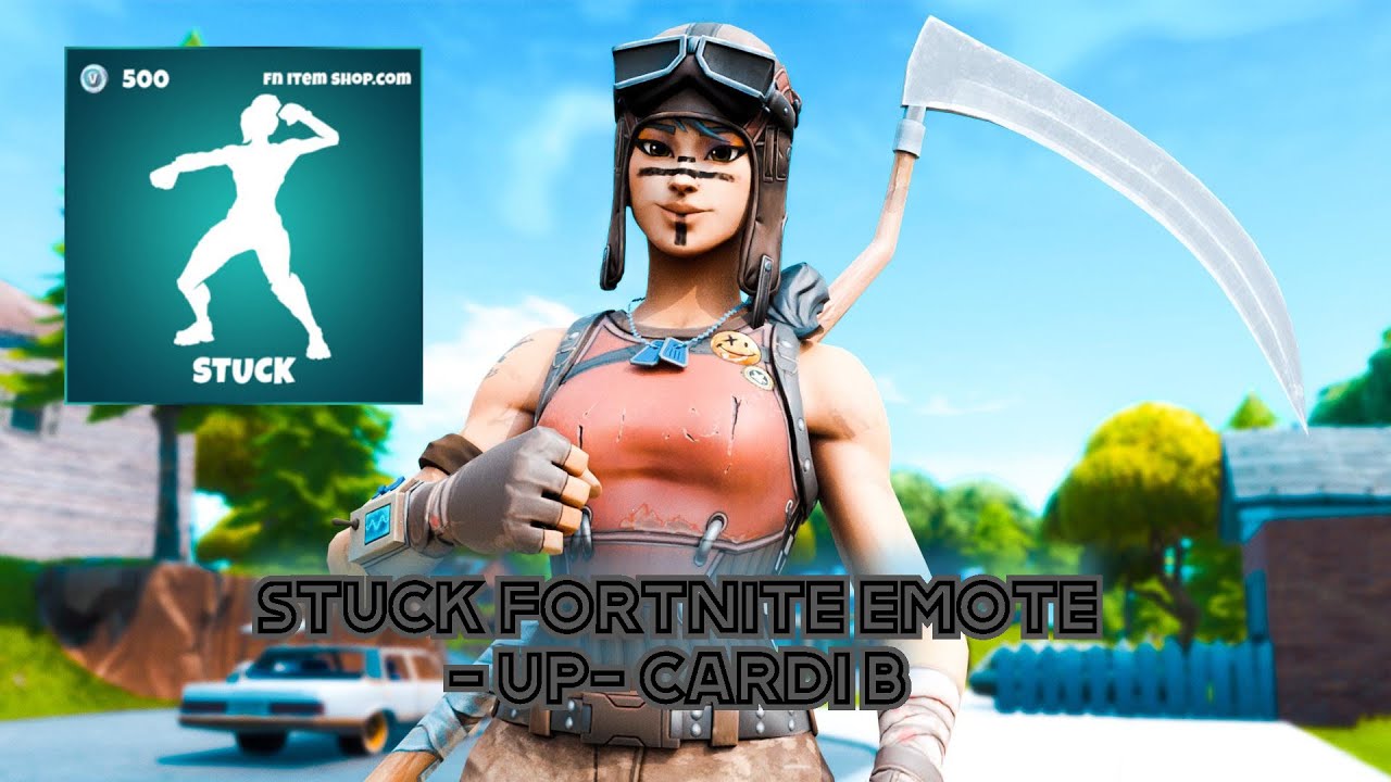 Fortnite Montage - "UP"💸 (Cardi B ) *STUCK EMOTE* - YouTube