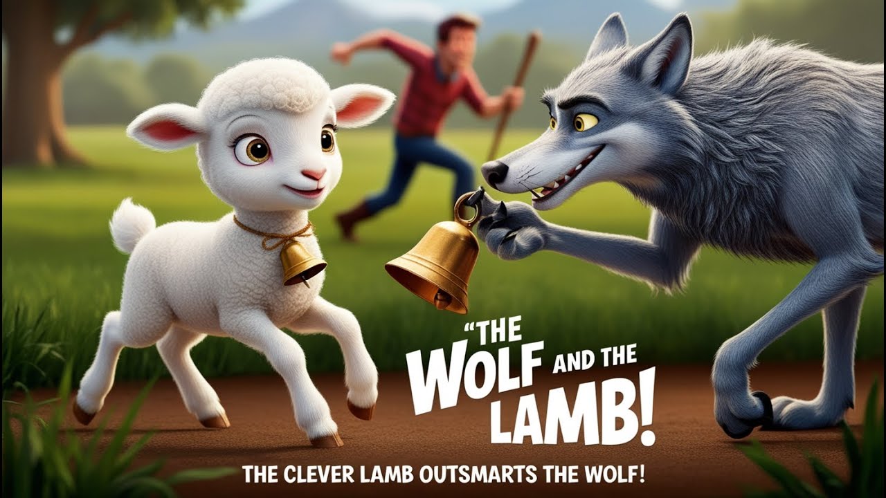 The Wolf and the Lamb Short Story for Kids | Moral Story - A Tale of Wit and Survival - YouTube