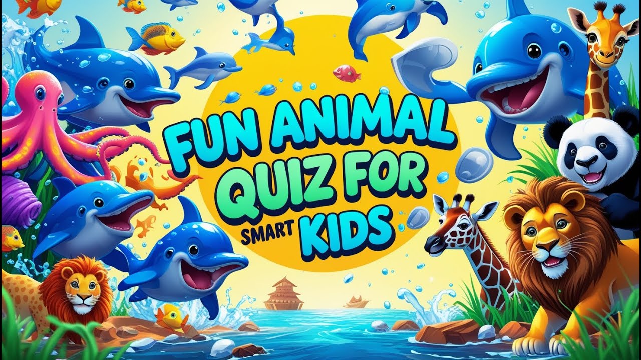 Fun Animal Quiz for Smart Kids 🧠 - YouTube