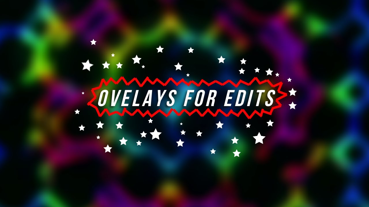 AE like overlays for editing - YouTube