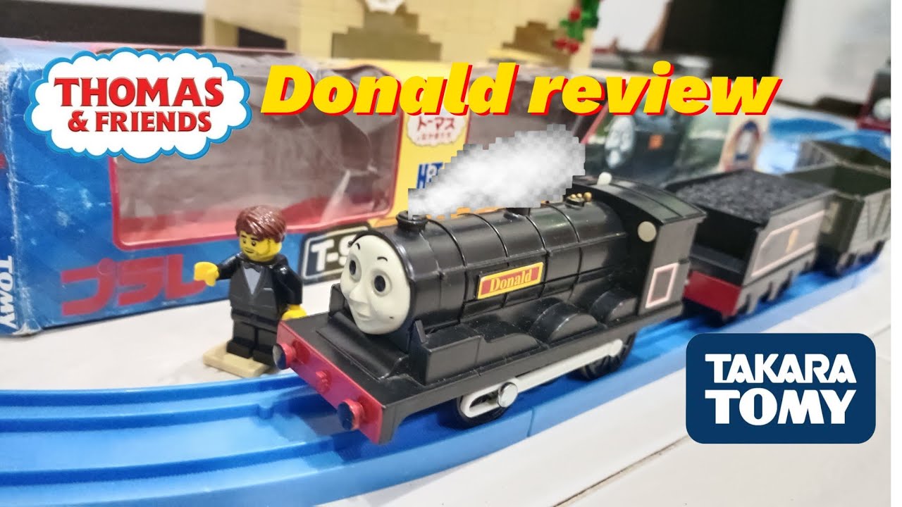 Thomas Tomy donald with original box unboxing | review - YouTube