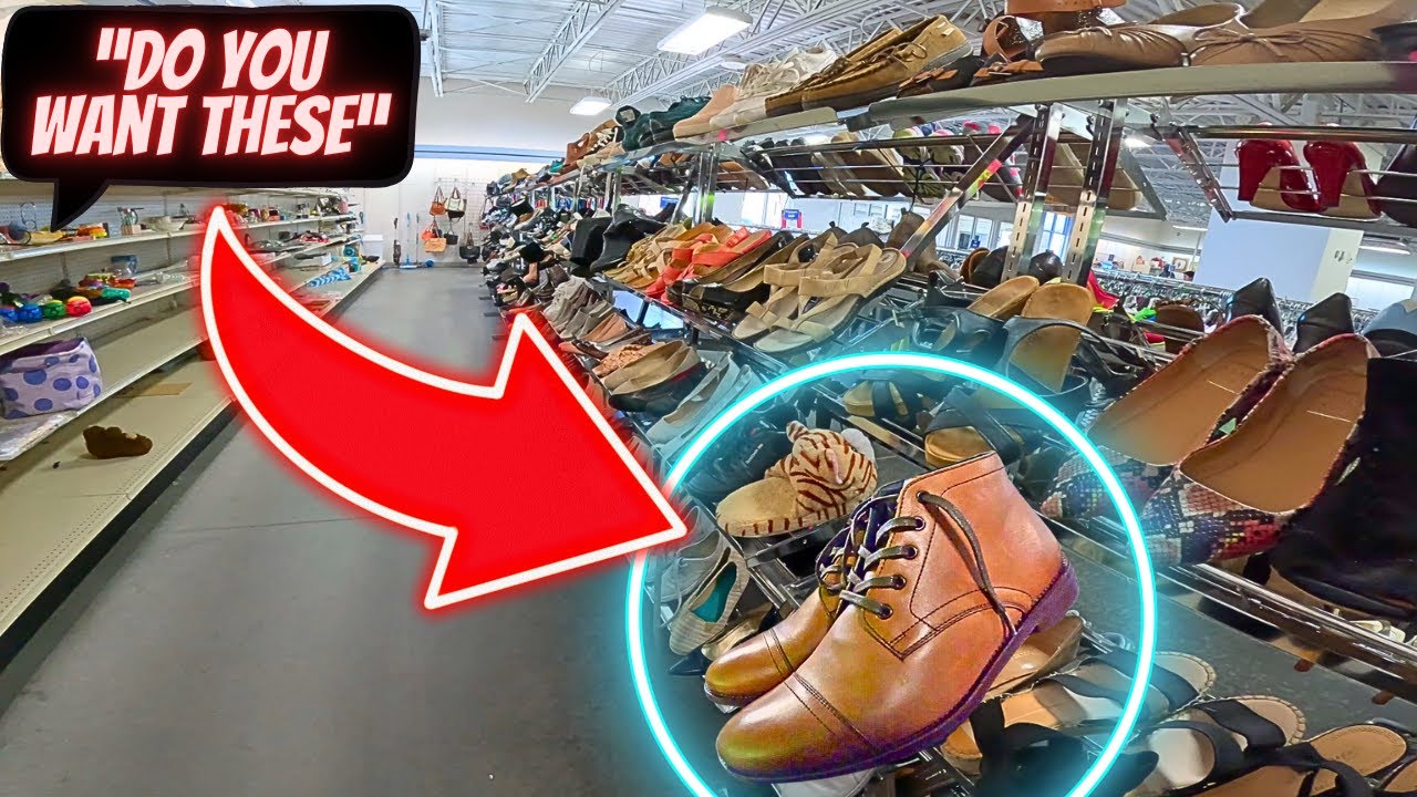 The Goodwill employee HOOKED US UP!!! - YouTube