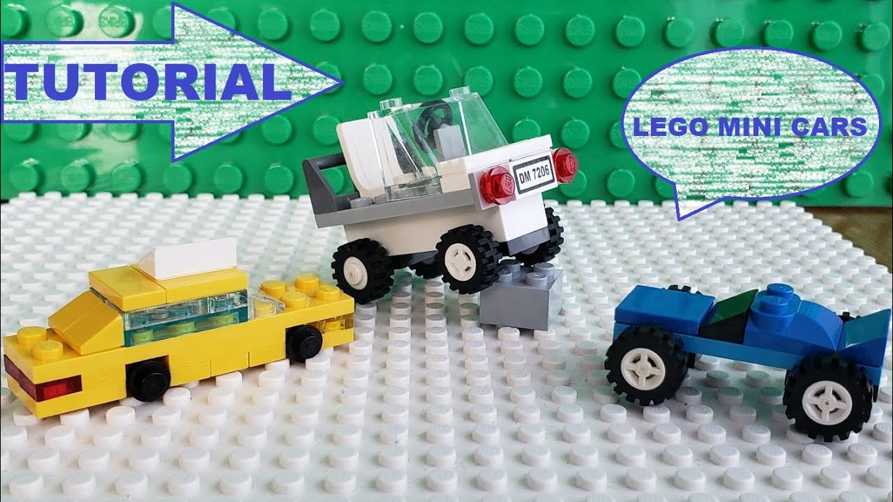 HOW TO BUILD LEGO MINI CARS, MOC. - YouTube