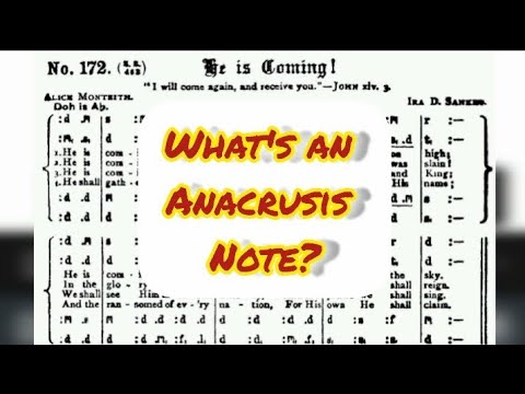 what is an anacrusis note? Understanding music theory. reading music ...