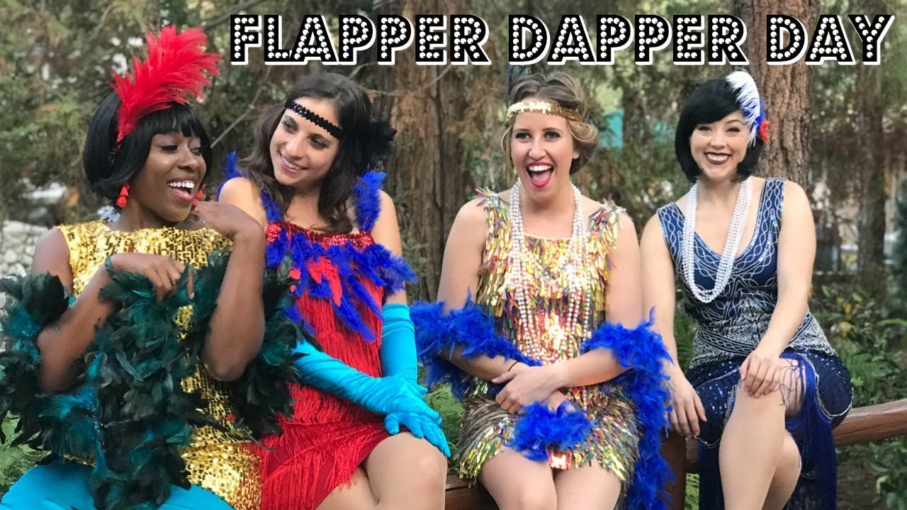 FLAPPER DAPPER DAY | LOOK BOOK | DISNEYLAND 2018 - YouTube