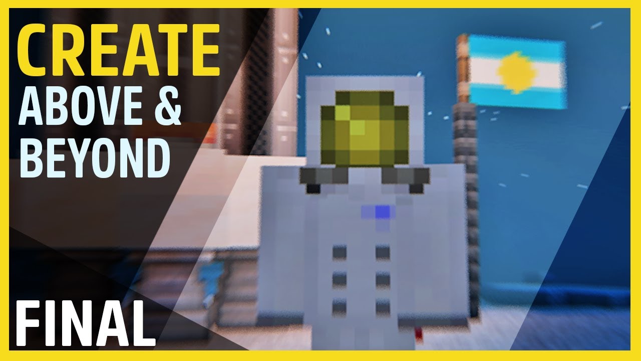 Modpack Create above and beyond Alunizaje y Final - YouTube