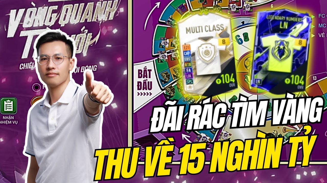 TIZJ ĐÃI RÁC TÌM VÀNG -BẤT NGỜ THU VỀ 15 NGHÌN TỶ CHỈ VỚI 1 VÒNG SỰ ...