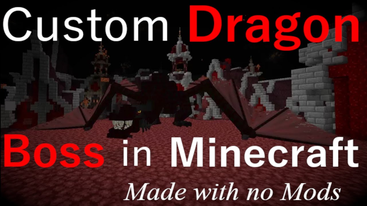 Custom Dragon Boss in Minecraft. Ozymandias Bossfight Trailer by Munch ...