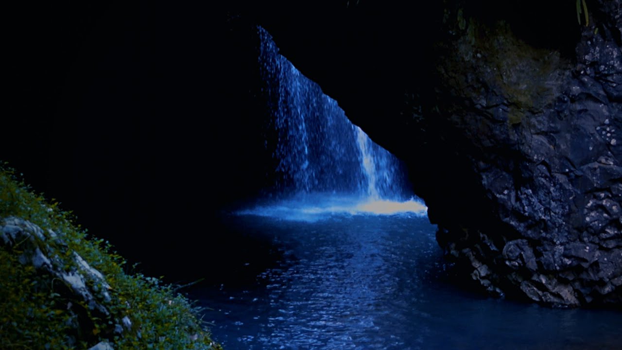 Waterfall Sounds in Cave to Sleep Immediately, Block Noise, Insomnia ...