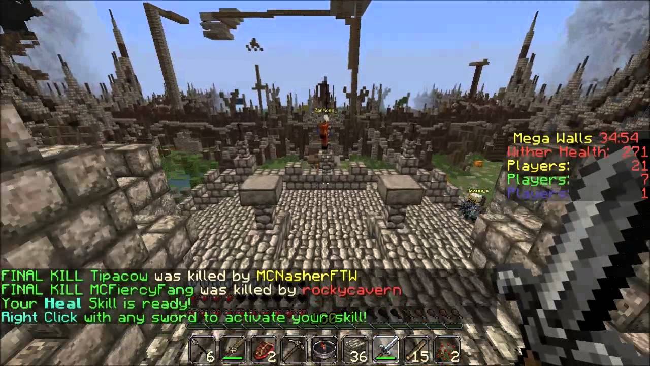 Mega Walls-3 (Hypixel)- I made it! - YouTube