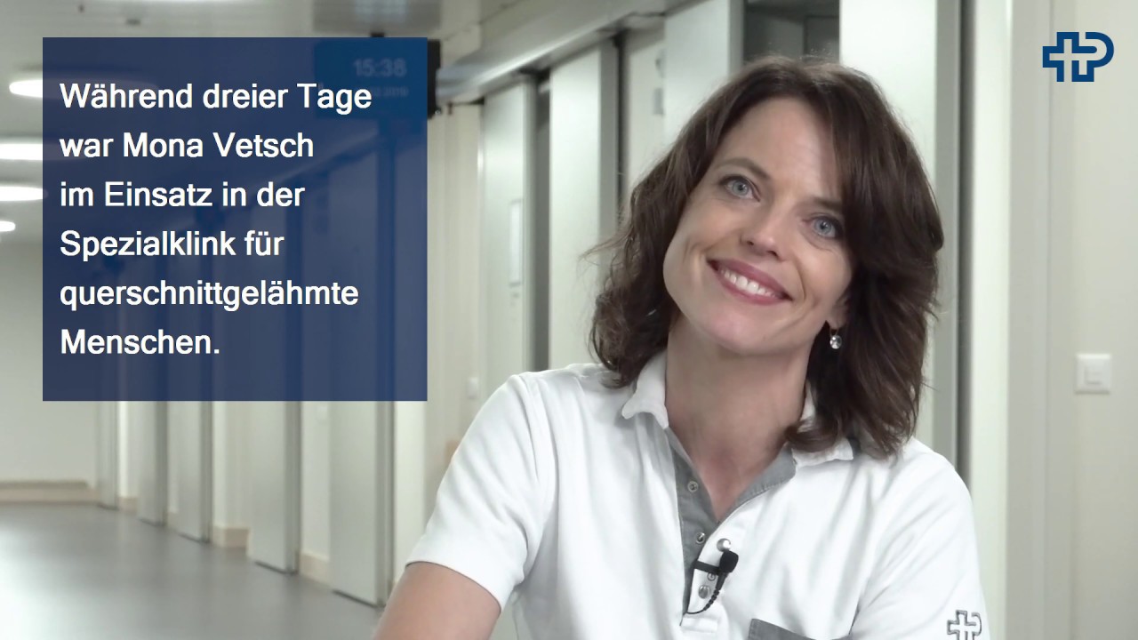 Interview mit Mona Vetsch im Schweizer Paraplegiker-Zentrum | Mitglied ...