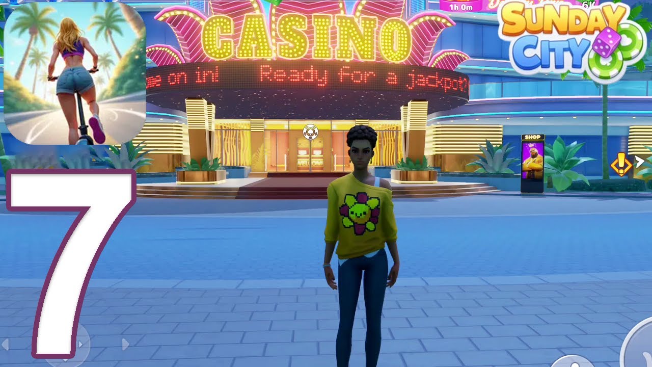 Sunday City: Sim Life - Gameplay Walkthrough Part 7 - Casino (Android ...