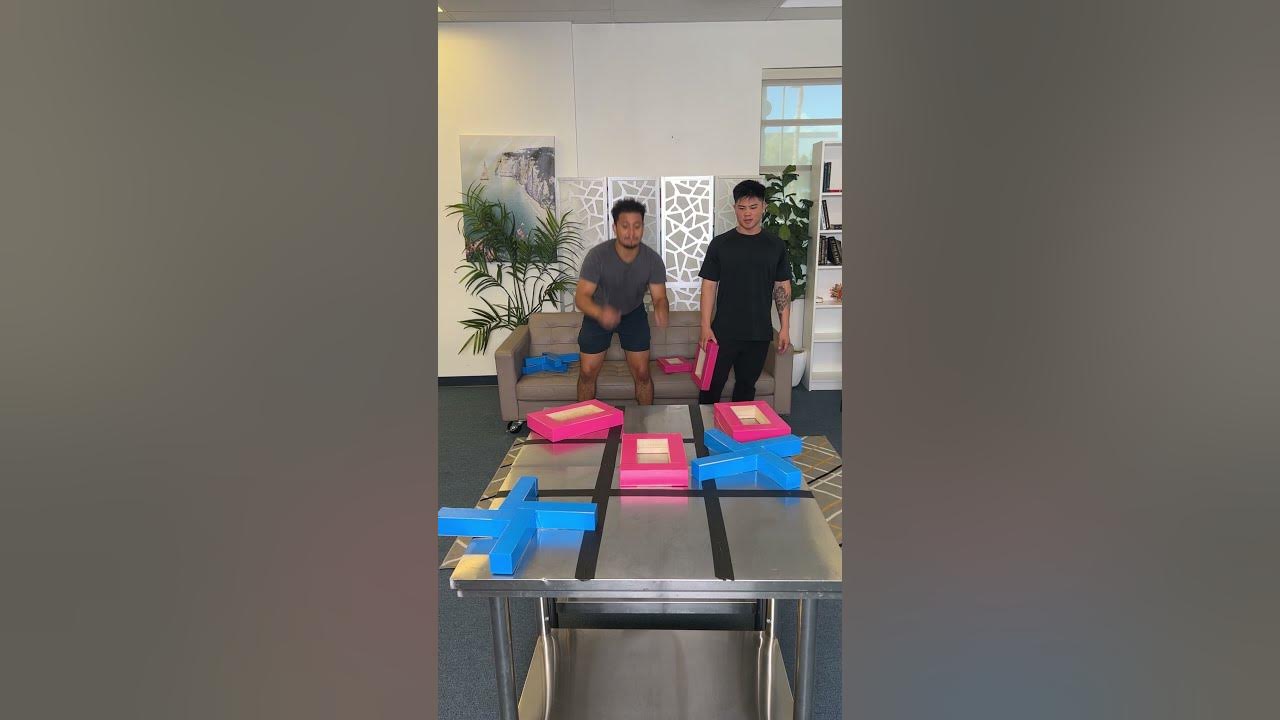 Office tic tac toe: the game of bonus winners! #shorts - YouTube