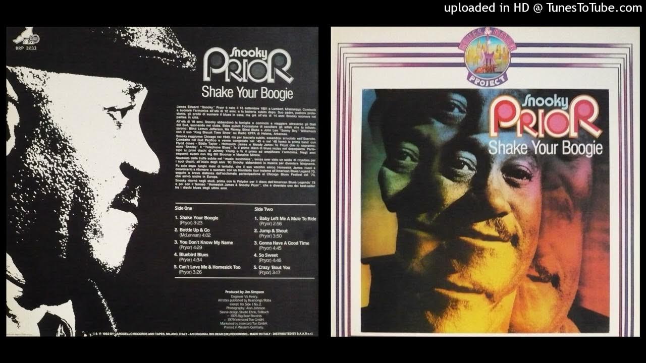 A4. Snooky Pryor - Bluebird Blues - YouTube