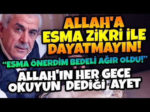 ESMA ÖNERDİM BEDELİ AĞIR OLDU | ALLAH'IN HER GECE OKUYUN DEDİĞİ AYET | Mehmet Ali Bulut