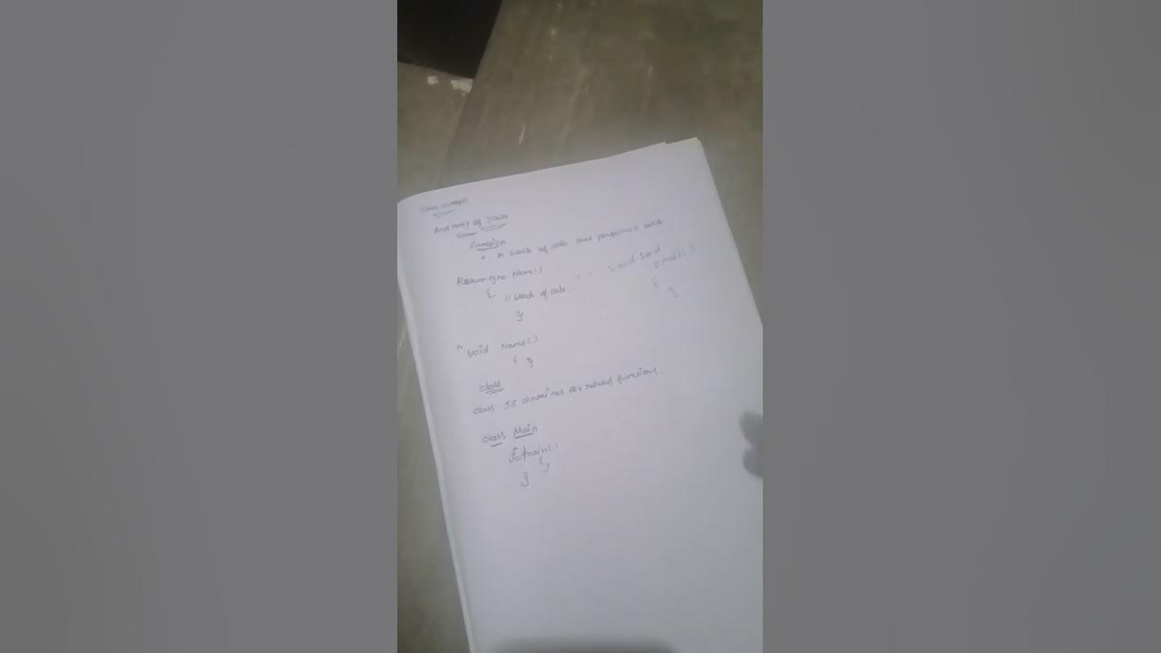 Anatomy of java basic - YouTube