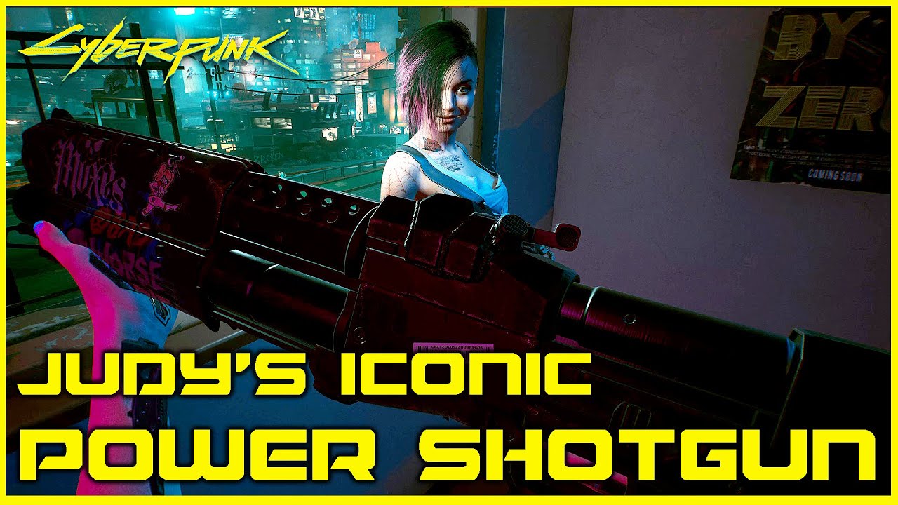 Cyberpunk 2077 Unique Weapons Judy s Iconic Mox Power Shotgun YouTube cyberpunk-2077-unique-weapons-judy-s-iconic-mox-power-shotgun-youtube