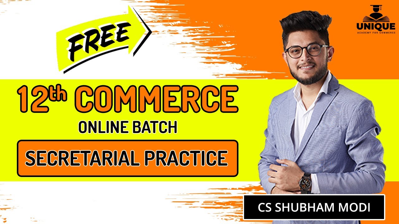 12th Commerce SP Chapter 1 Lecture 4 - YouTube