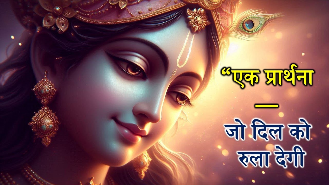 हे कृष्णा... मन तुम्हारे चरणों में क्यों नहीं टिकता 💔 | Krishna Bhakti ...